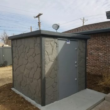 Above Ground Concrete Safe Room | Storm Defense Shelters